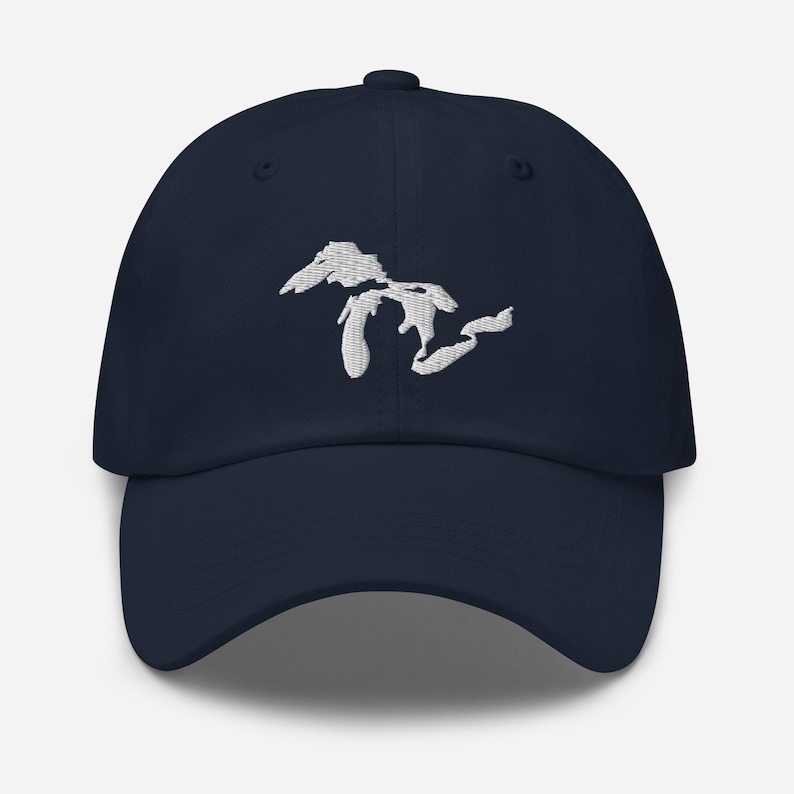 Just the Lakes Dad Hat Official Great Lakes Hat Lake Michigan Hat Great ...