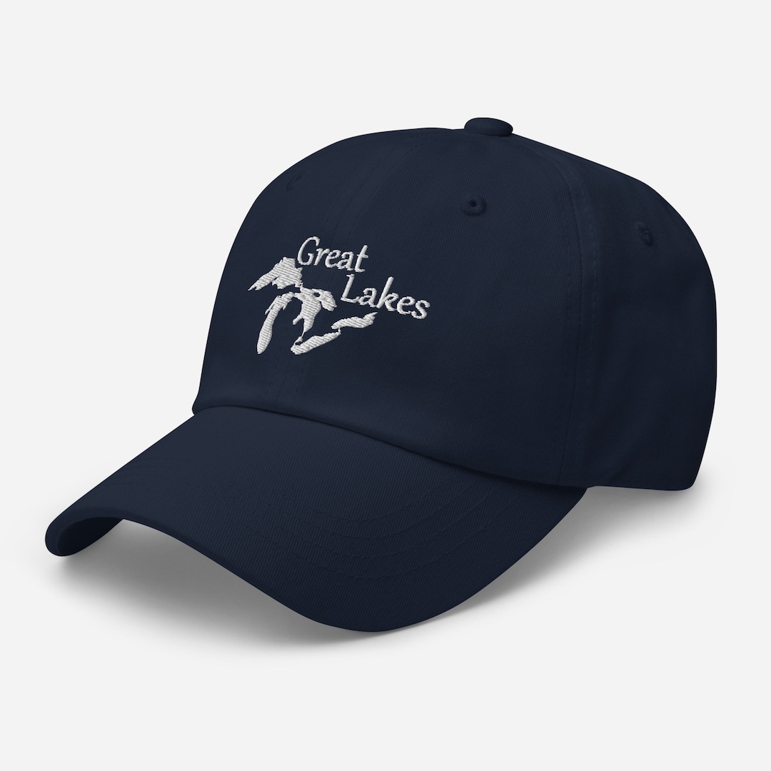 Official Great Lakes Dad Hat Great Lake Michigan Hat Great Lakes Dad ...