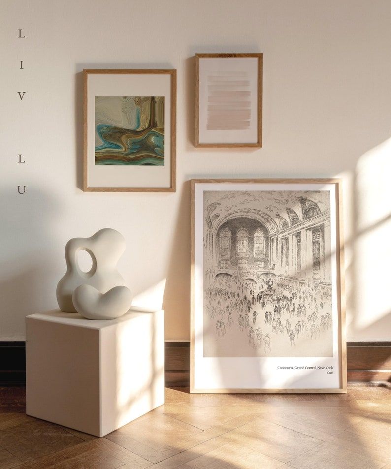 Eclectic Collection No.3 Gallery Wall Art Set of 3 Vintage Prints ...