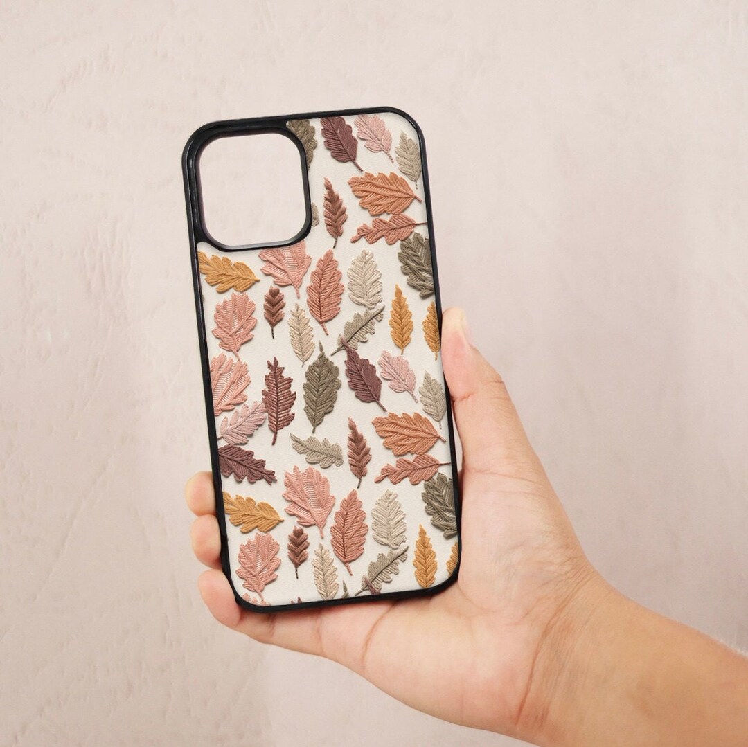 Fall Aesthetic iPhone 15 Pro Max, Leaves iPhone 14 Pro Max, Boho Fall ...