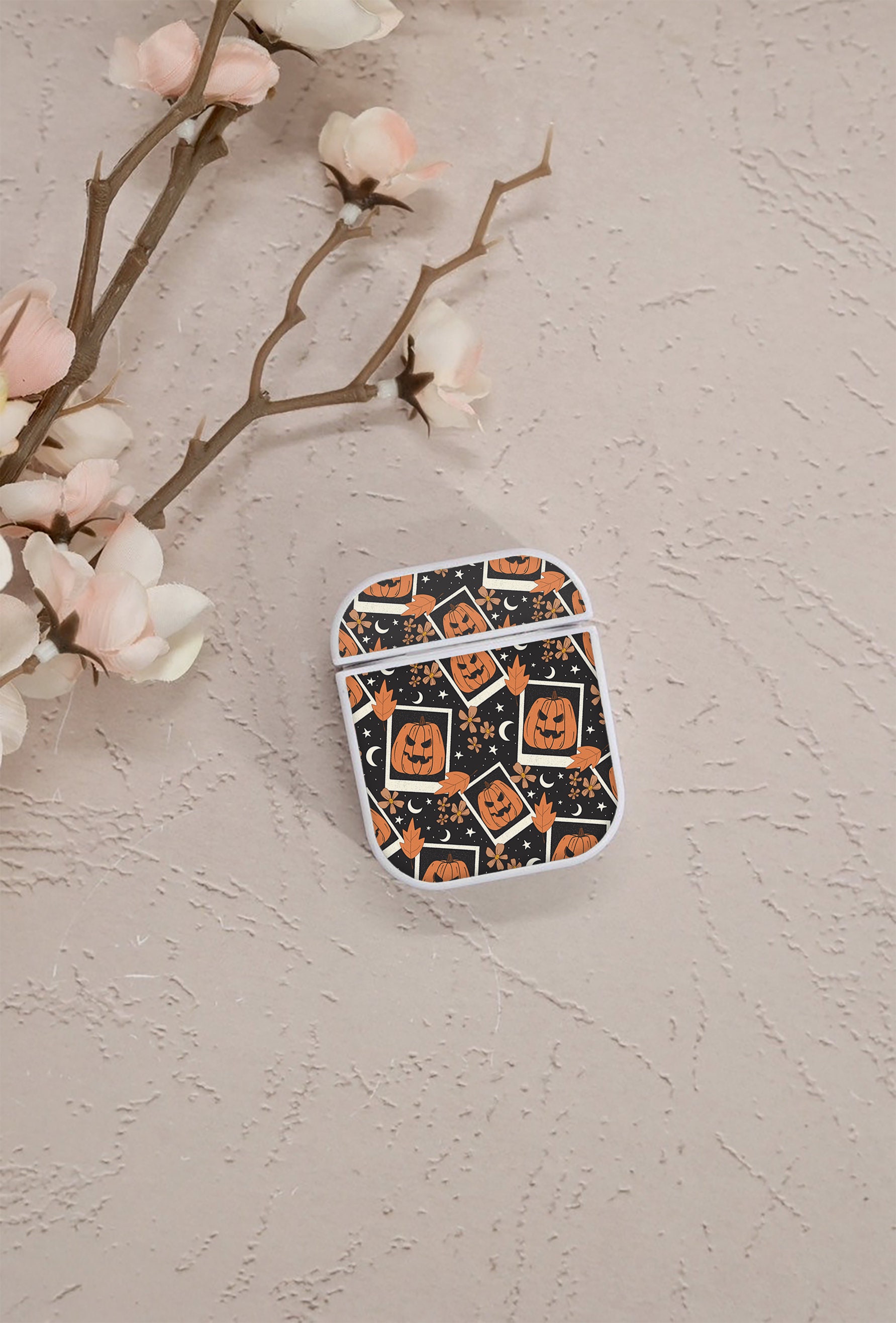 Polaroid Pumpkin AirPod Case, Halloween AirPod Case, Cute AirPod Case ...