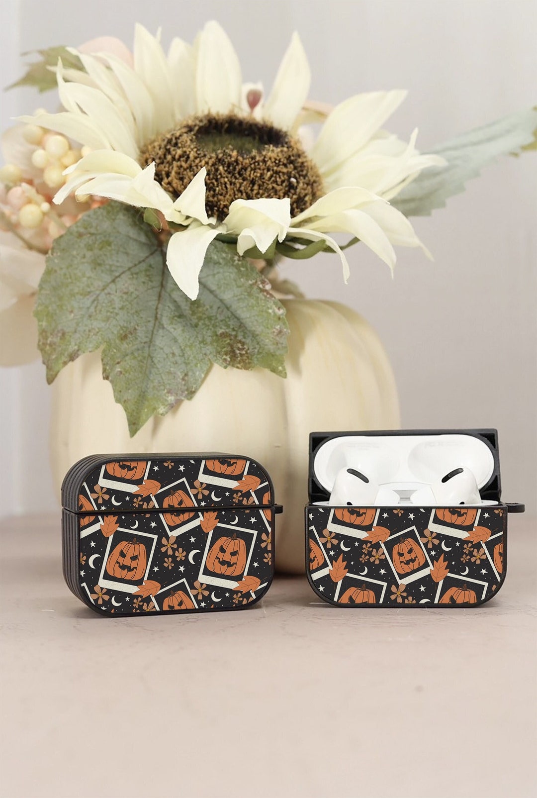 Polaroid Pumpkin AirPod Case, Halloween AirPod Case, Cute AirPod Case ...