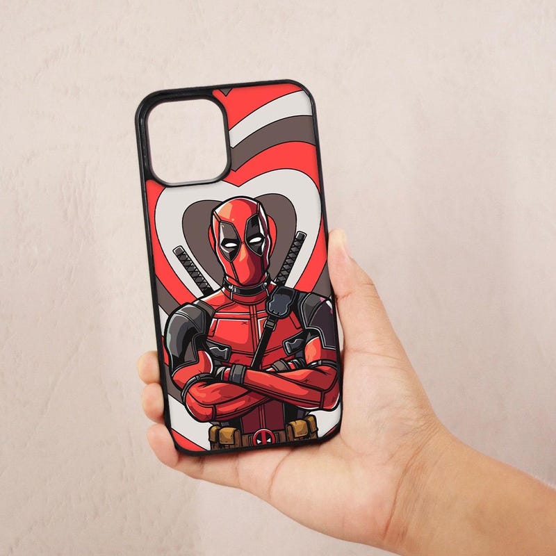 Deadpool iPhone Case - Etsy