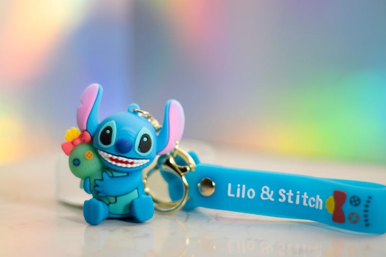 Lilo & Stitch 3D Character Keychains - Etsy