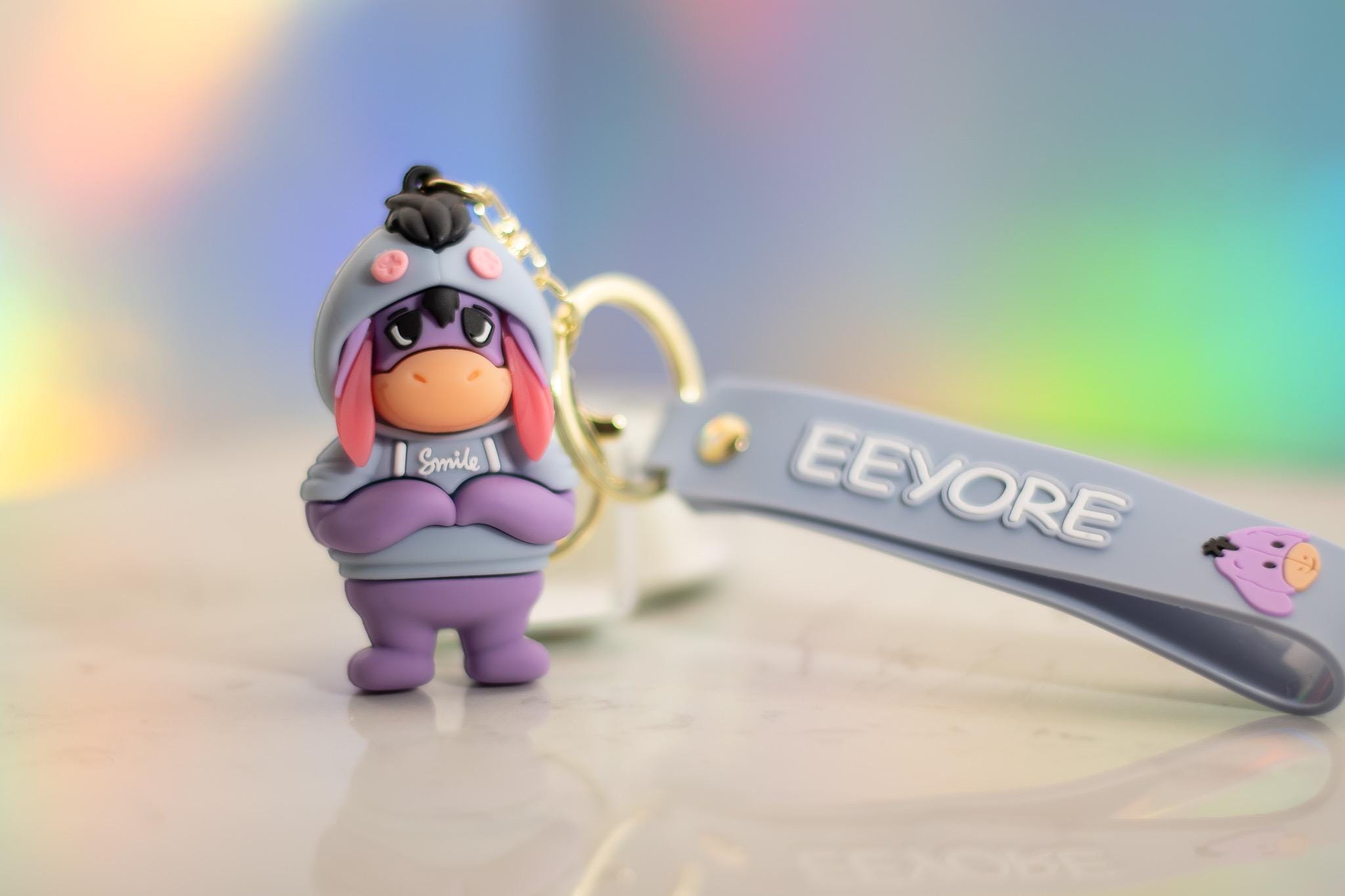 Winnie the Pooh 3D Characters Keychains - Etsy