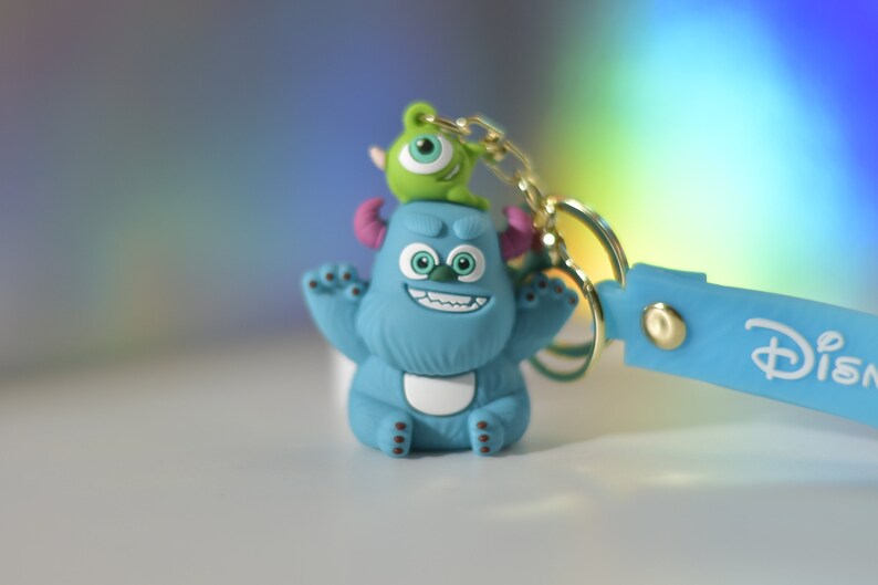 Monsters Inc 3D Characters Keychains - Etsy