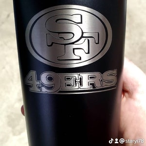 San Francisco 49er Football Tailgate Laser Engraved Insulated Laser ...