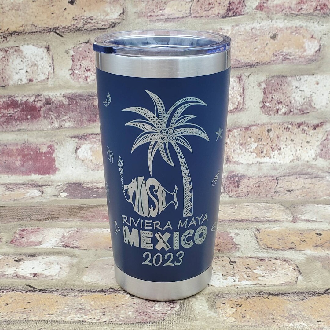 Phish Riviera Maya Cancun Mexico Laser Engraved Tumbler Cup Read the ...