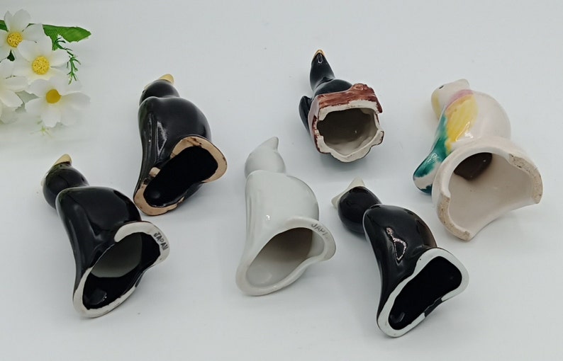 Vintage Flock of Pie Birds Individual or Collection Pie Funnel Pie Vent ...