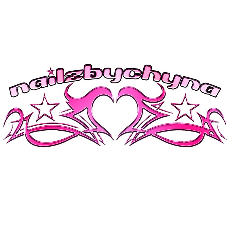 Y2K/2000S Digital Chrome Logo / Streetwear, Cybercore - Etsy UK