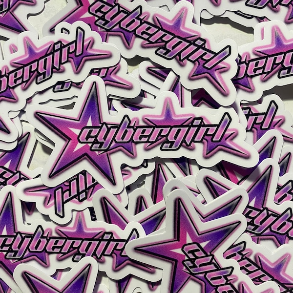 Y2k Cyber Sticker - Etsy