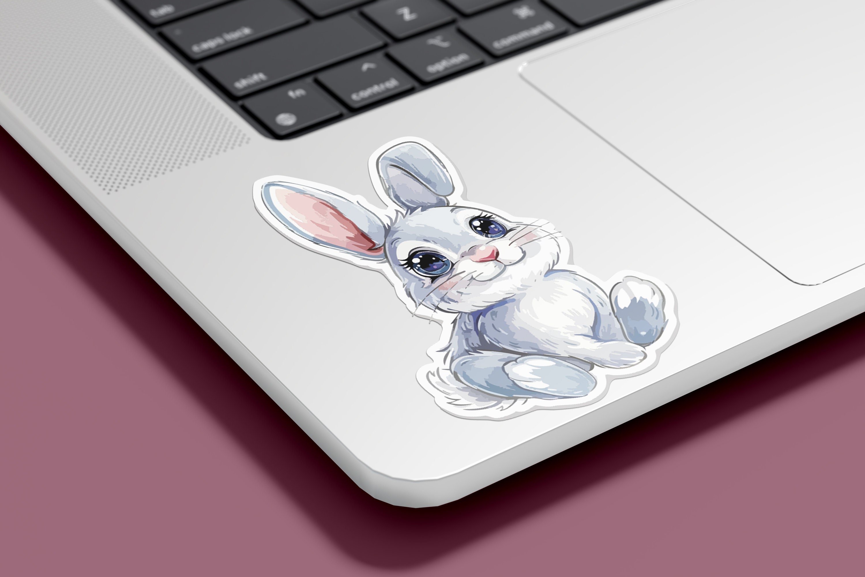 Cute Rabbit SVG PNG JPG Rabbit Clipart Animal Sticker Digital Download ...