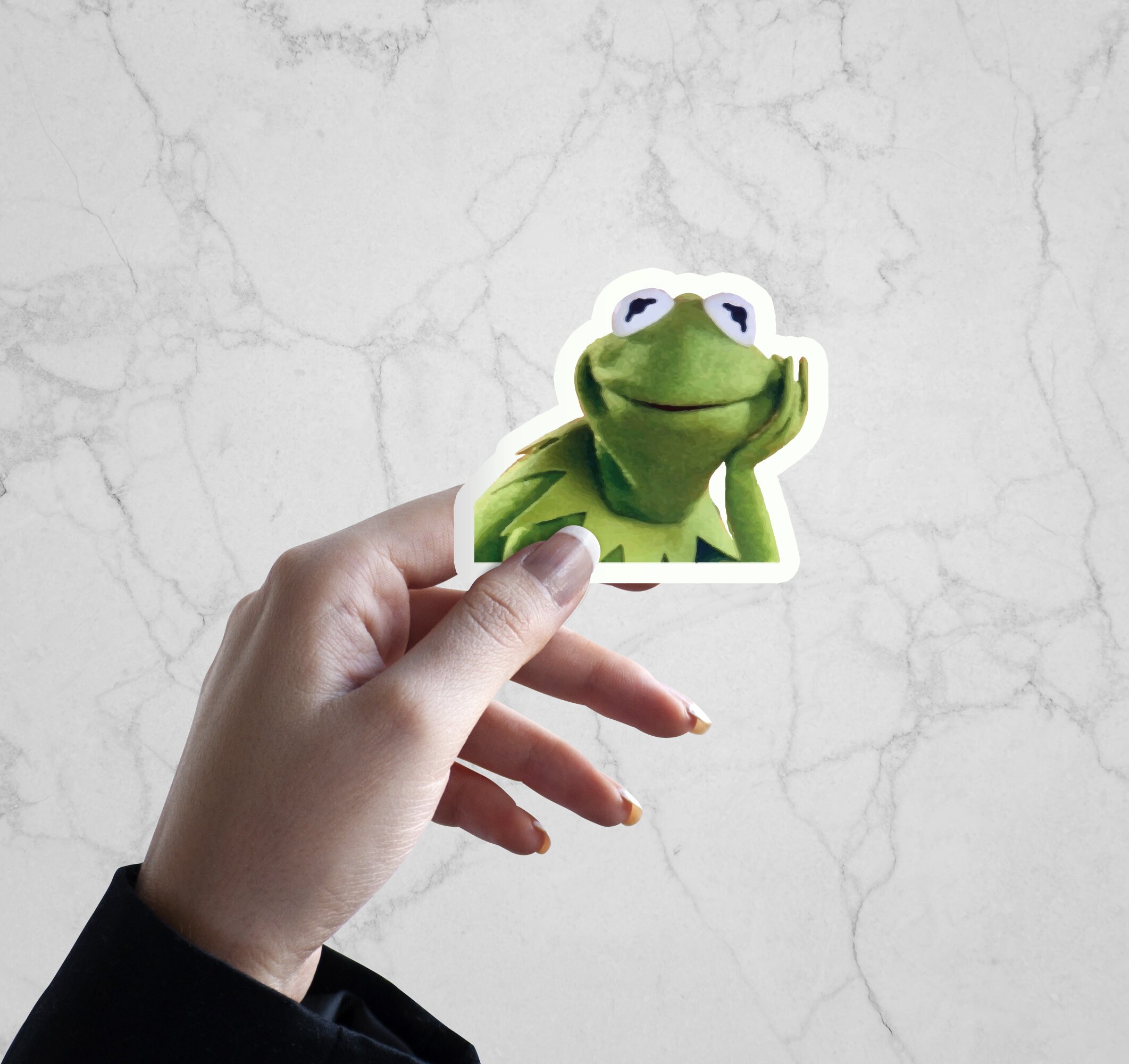 Kermit the Frog SVG PNG JPG Funny Meme Digital Download Sticker T-shirt ...