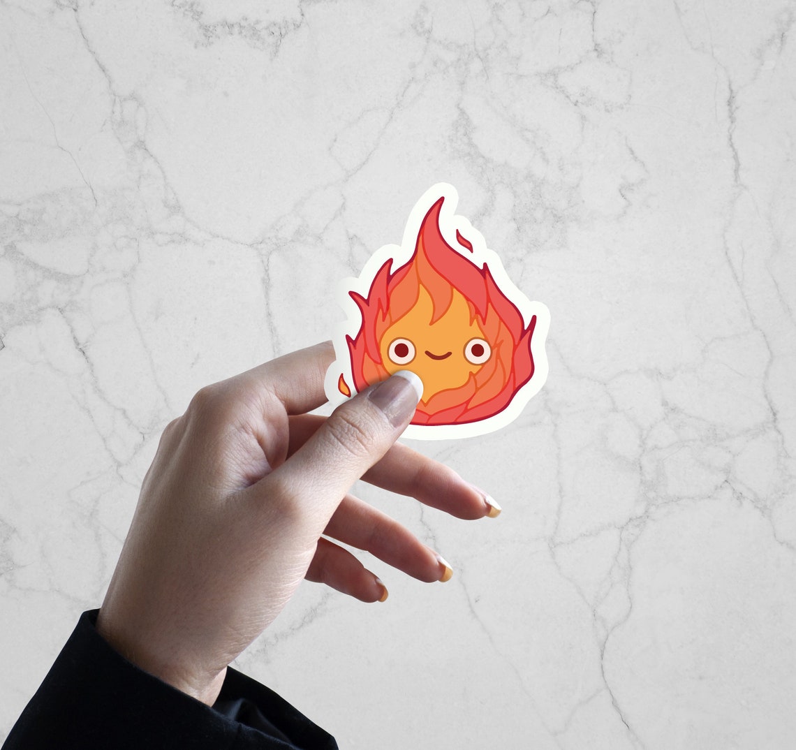 Calcifer SVG PNG JPG This is Fine Digital Download Sticker T-shirt ...