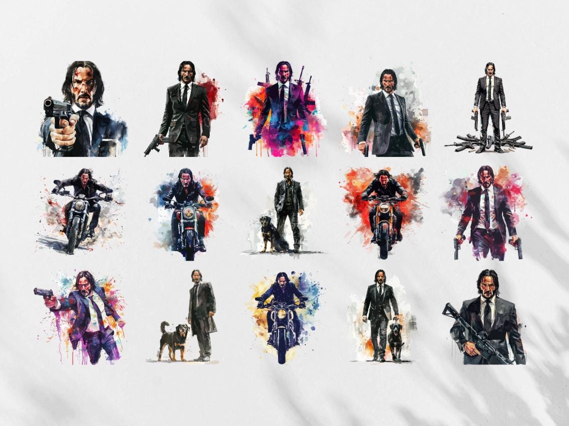 John Movie Character Clipart Movie PNG Clipart for Movies Action ...