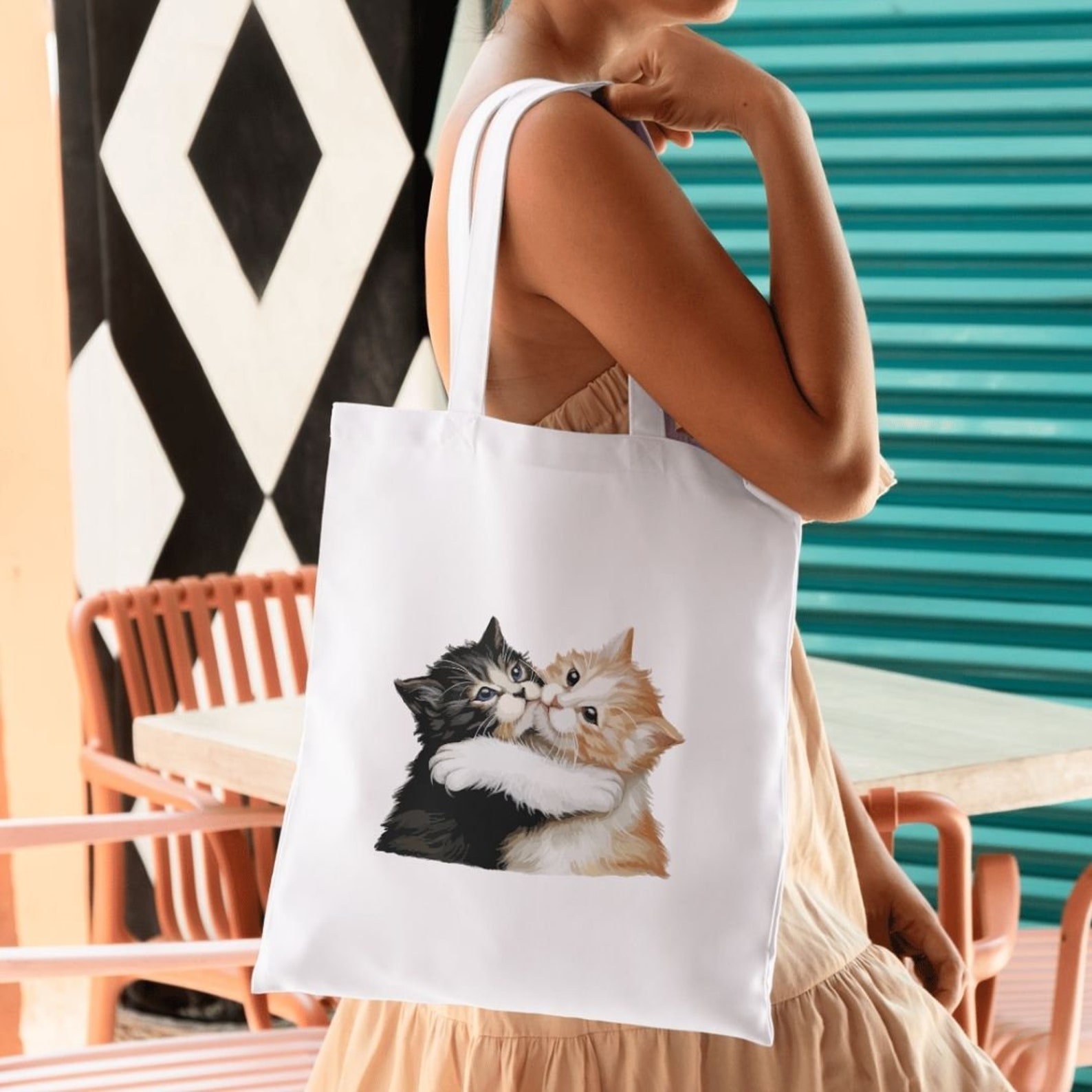 Hugging Cats SVG PNG JPG Cat Sticker Funny Meme Digital Download ...