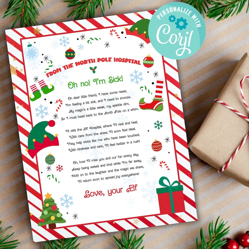 Hospital Elf on the Shelf - Etsy