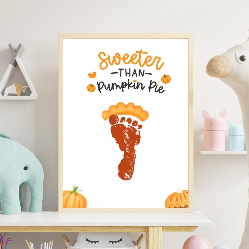 Baby Handprint Art - Etsy