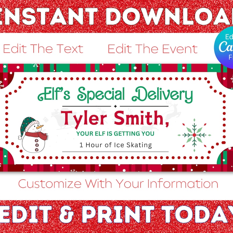 Elf the Movie Printable - Etsy