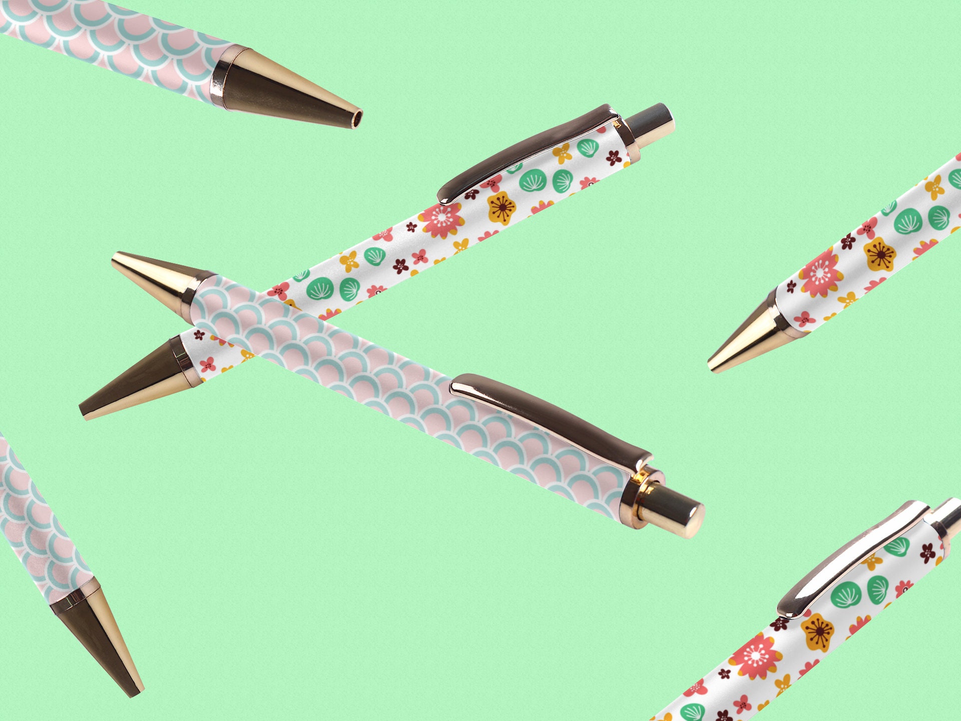 300 Pen Wrap Sublimation Designs Pen Waterslide Designs - Etsy