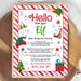 Editable Elf Activity Kit Bundle, First Time Elf Letter, Elf Rules, Elf ...