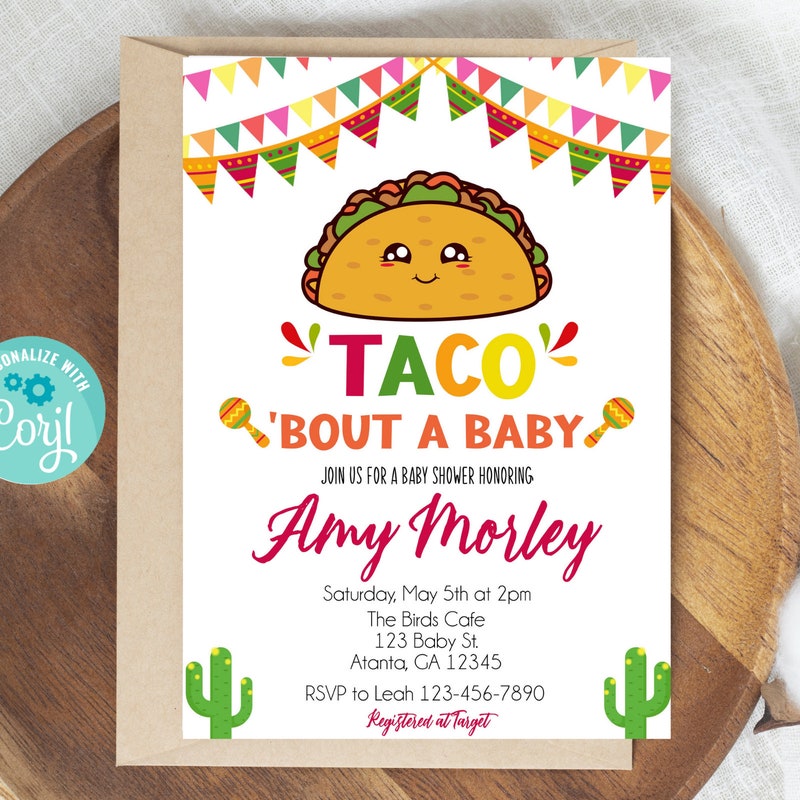 Taco Baby Shower - Etsy