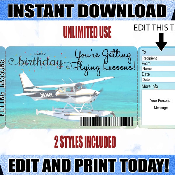 Flying Lesson Gift - 60+ Gift Ideas for 2024