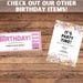 1st Birthday Newspaper Poster Sign, 1st Birthday Gift for Son or ...