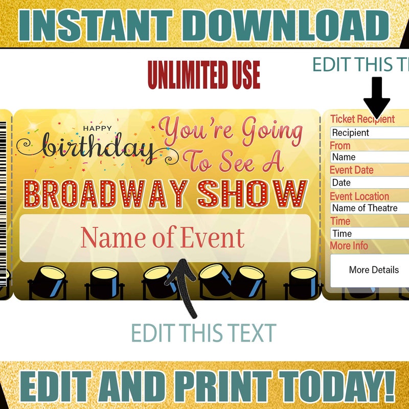 Broadway Sign - Etsy