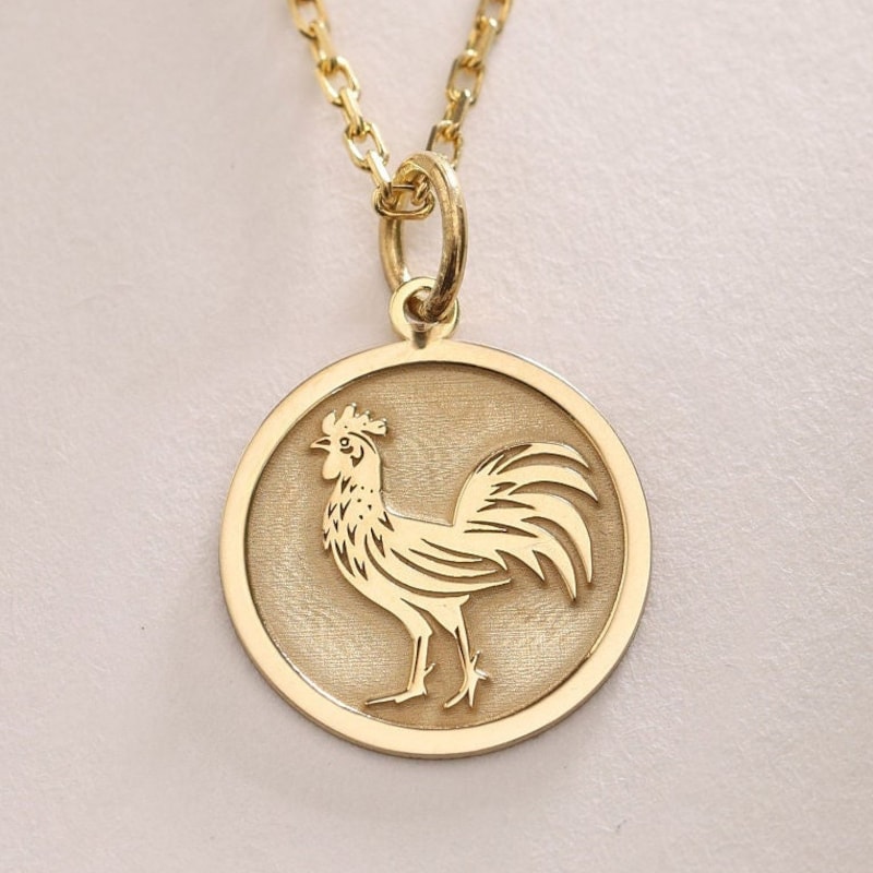 Rooster Pendant - Etsy