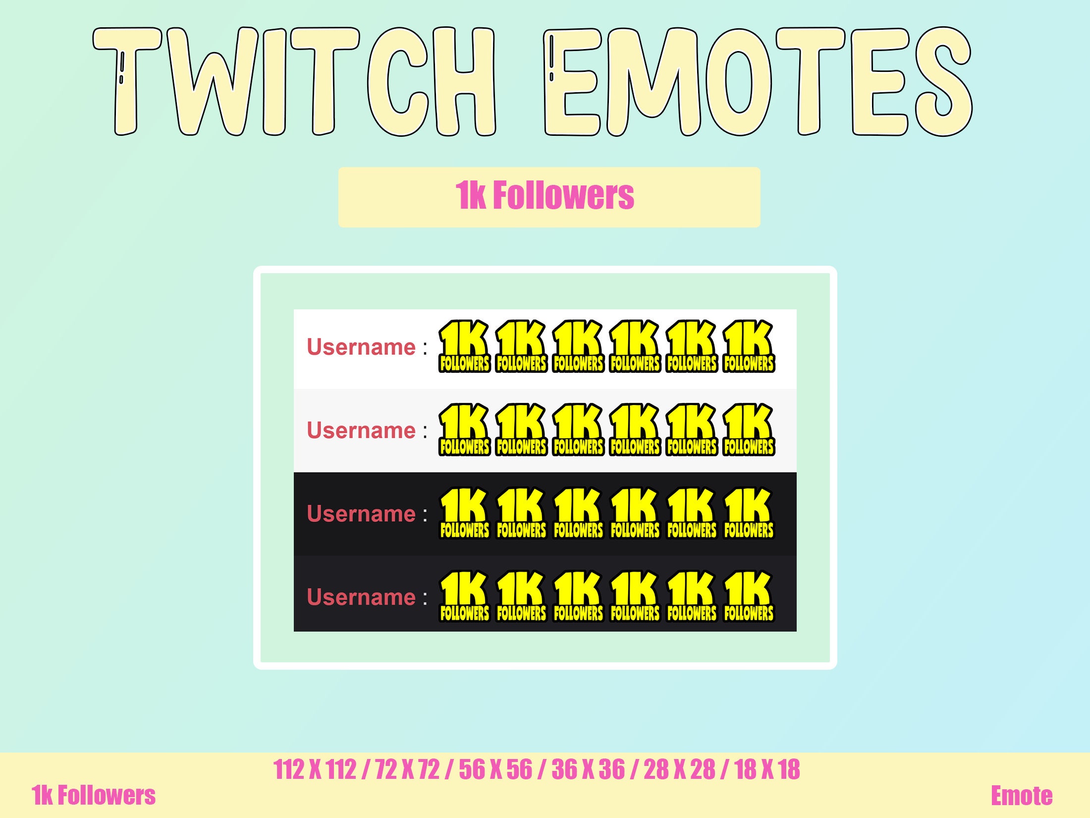Twitch Emote 1k Followers Funny Meme Emote Cartoon Meme - Etsy
