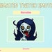 Animated Marceline Vampire Queen Emote – Twitch/discord (GIF) - Etsy