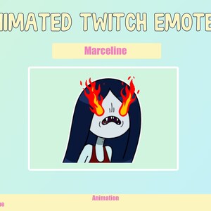 Animated Marceline Vampire Queen Emote – Twitch & Discord (GIF) - Etsy