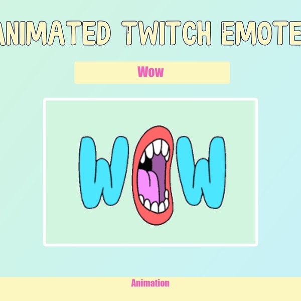 Twitch Emotes Wow - Etsy UK
