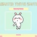 Animated Sassy Bunny Emotes for Twitch & Discord (GIF Digital Download ...