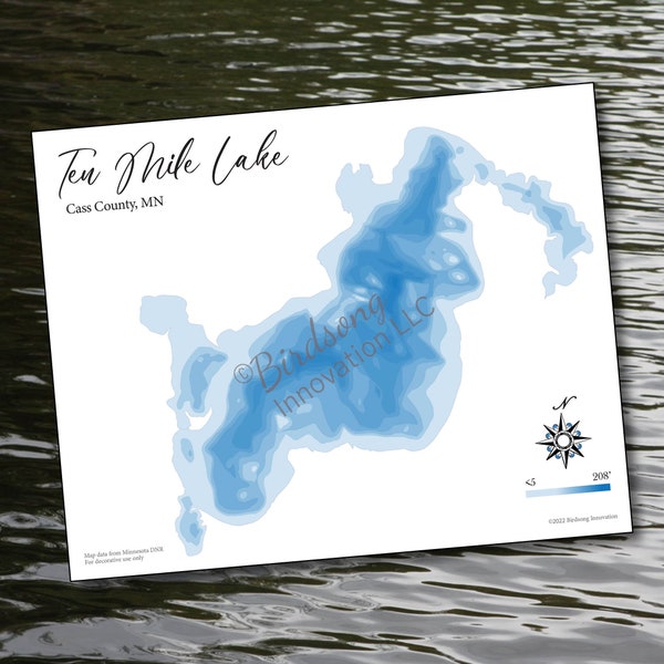 Ten Mile Lake - Etsy