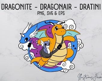 Dragonite Svg - Etsy Australia
