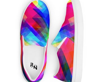 Geometric Shoes - Etsy