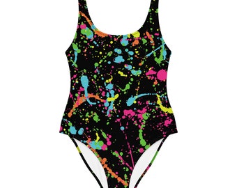 Splatter One Piece - Etsy