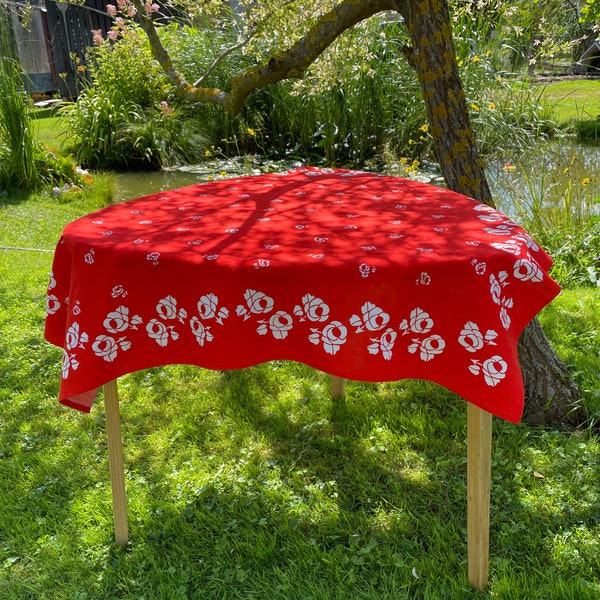 Floral Tablecloth - Etsy