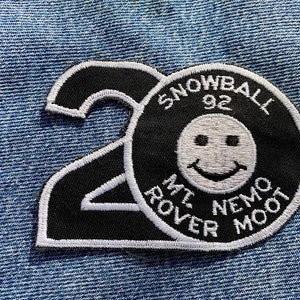 Vintage “snowball 92 Mt. Nemo Rover Moot” Embroidered Cloth Patch - Etsy