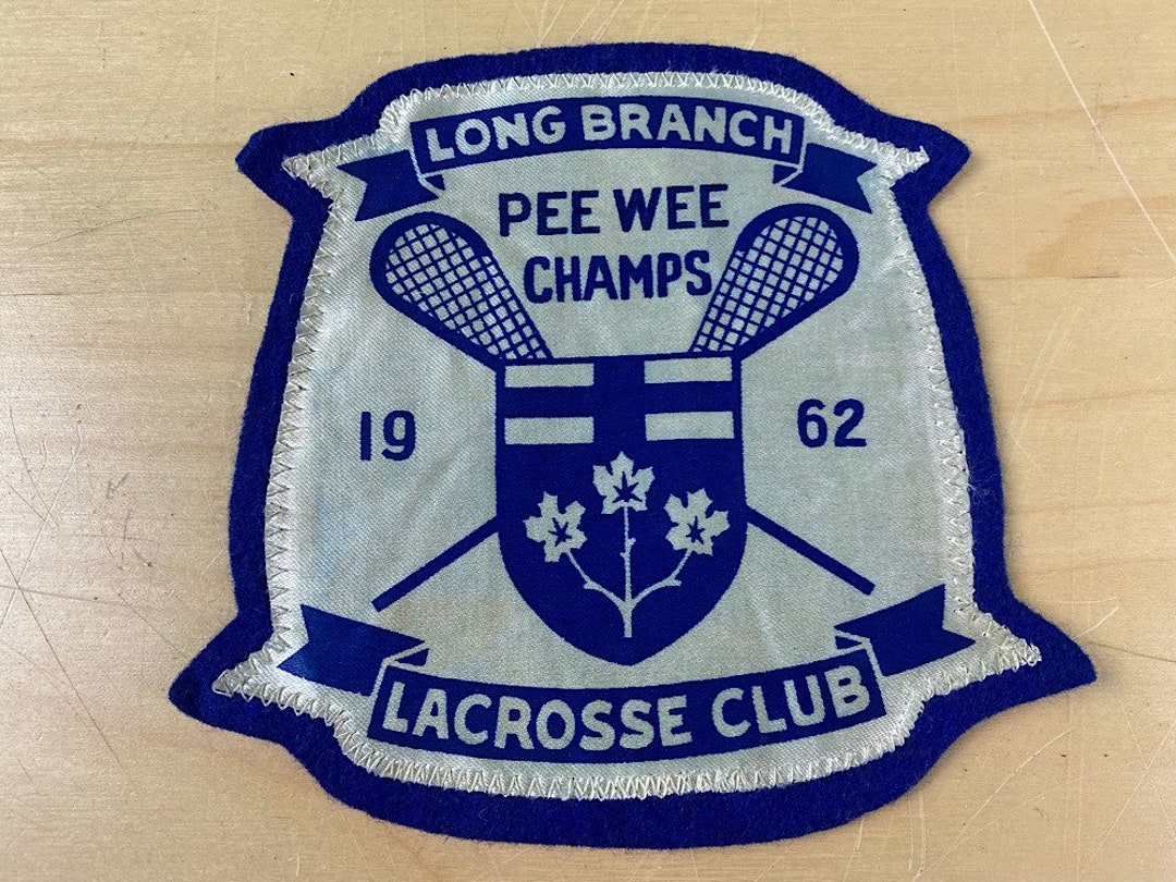 Vintage Long Branch Lacrosse Club Printed Satin and Felt Patch - Etsy