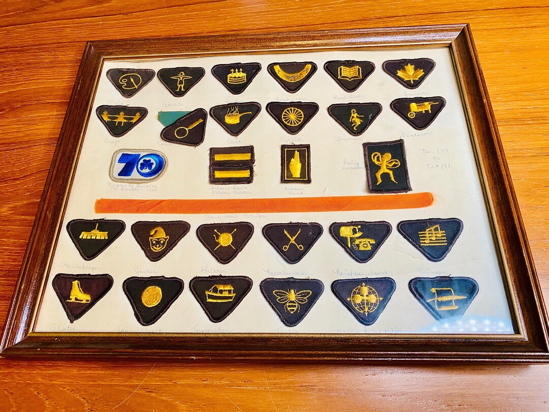 Vintage Brownies Girl Guide Merit Badge Patch Collection - Etsy