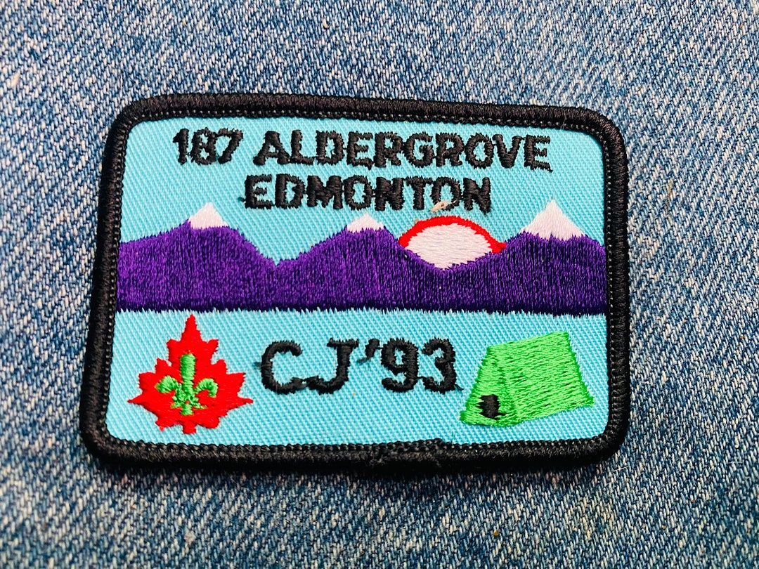 Vintage 187 Aldergrove Edmonton Cj'93 Patch - Etsy