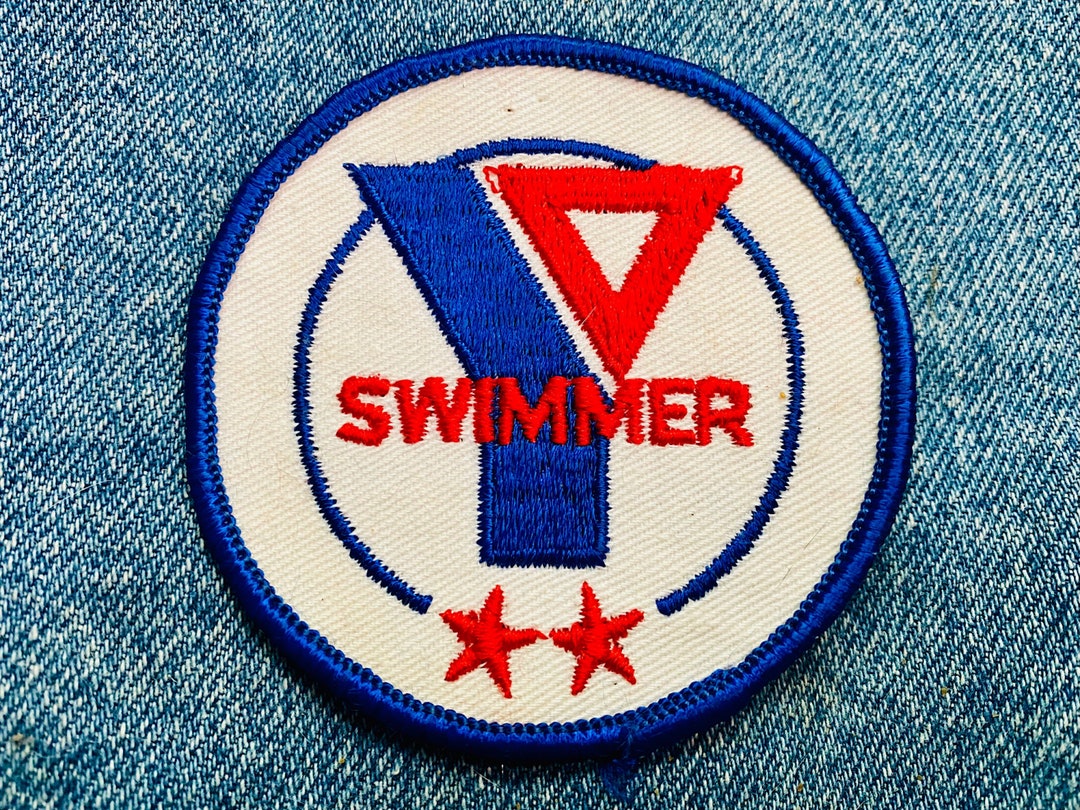 Vintage YMCA 2-star Swimmer Patch - Etsy