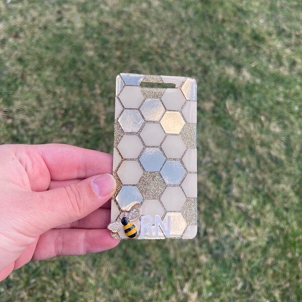 Bee Badge - Etsy