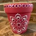 Flower Pot,4 Inch, Hand Painted. - Etsy