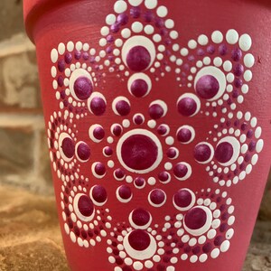 Flower Pot,4 Inch, Hand Painted. - Etsy