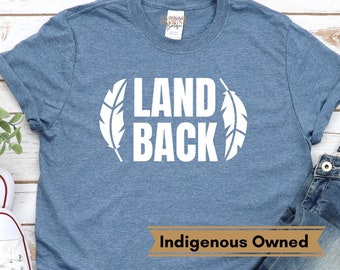 We Are on Indigenous Land Shirt - Etsy