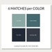 Devol Paint Colors Matched to Sherwin-williams, Benjamin Moore, Devol ...